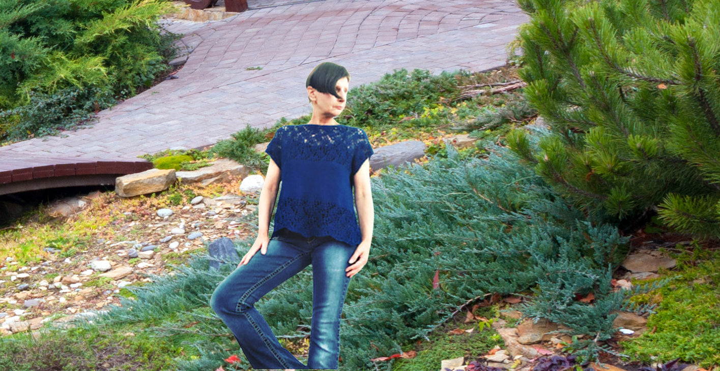 Skylah top, knit kit – yarnz2GO.com